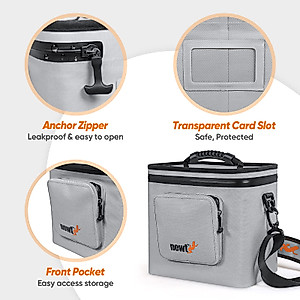 COOS BAY NEWT Fully Waterproof Padded Camera Shoulder Bag with Leak-Proof Zipper, High-Frequency Welded Seams and Removable Padded Inserts. Holds a Single DSLR or Mirrorless Digital Camera