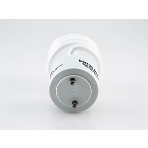 Bulbrite CFL T2 Non-Dimmable Twist & Lock Bi-Pin Base (GU24) Coil Light Bulb, 100 Watt Equivalent, Frost