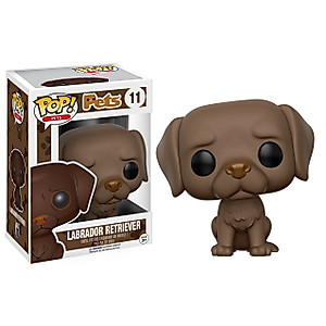 Funko POP Pets Labrador Retriever Action Figure, Chocolate,36 months to 1200 months