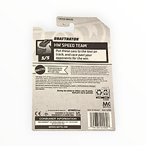 Hot Wheels 2022 - Draftnator * Treasure Hunt * HW Speed Team 5/5 [red] 113/250