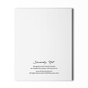 Sincerely, Not Motivational Quote Wall Art Print Poster - Decide What It Is That You Want -UNFRAMED- Modern Inspirational Home Office Artwork - Positive Affirmation Wall Bedroom Mantras