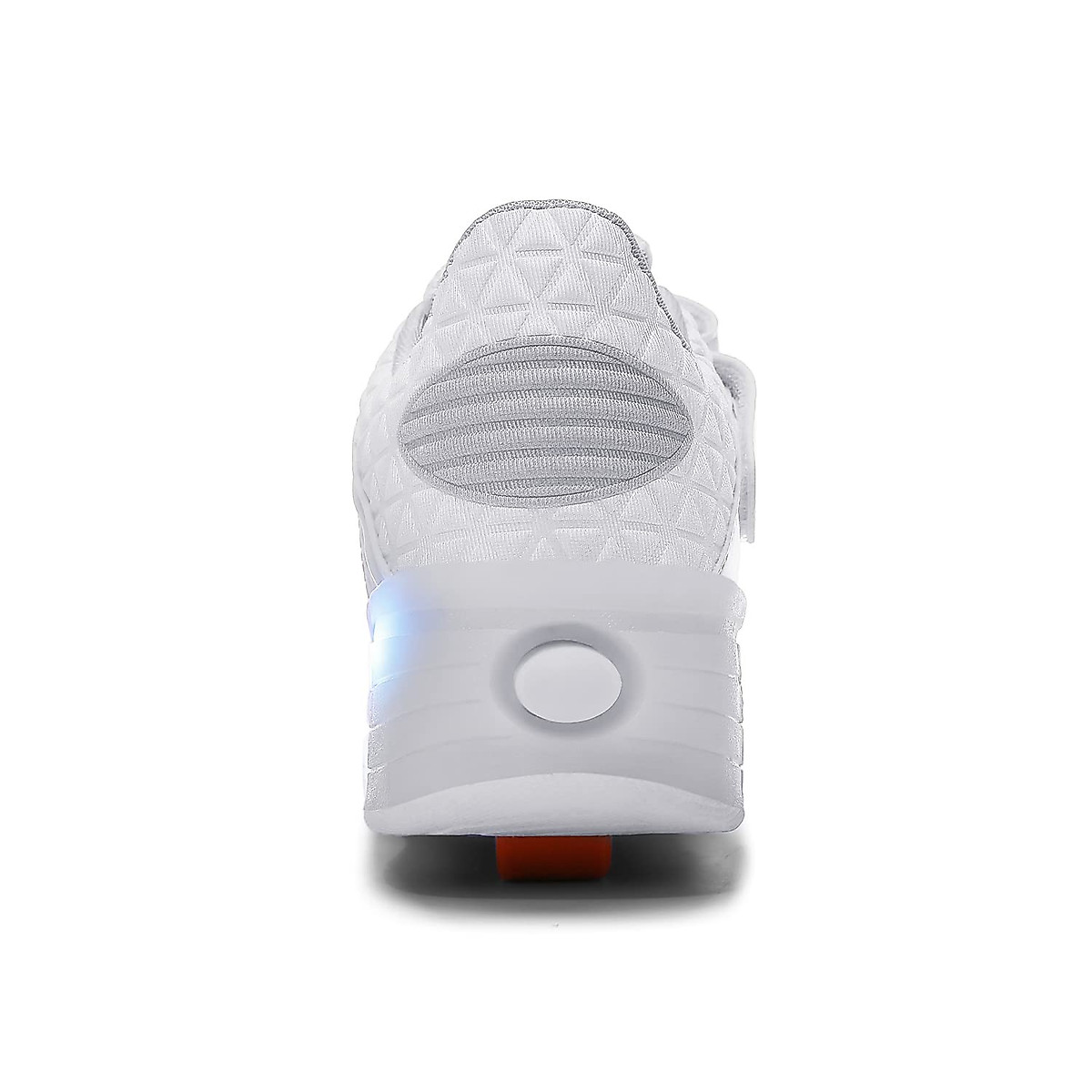 Ehauuo Kids Wheels Shoes with Lights Rechargeable Roller Skates Shoes Retractable LED Flashing Sneakers Wheels Shoes for Unisex Girls Boys Beginners Gift