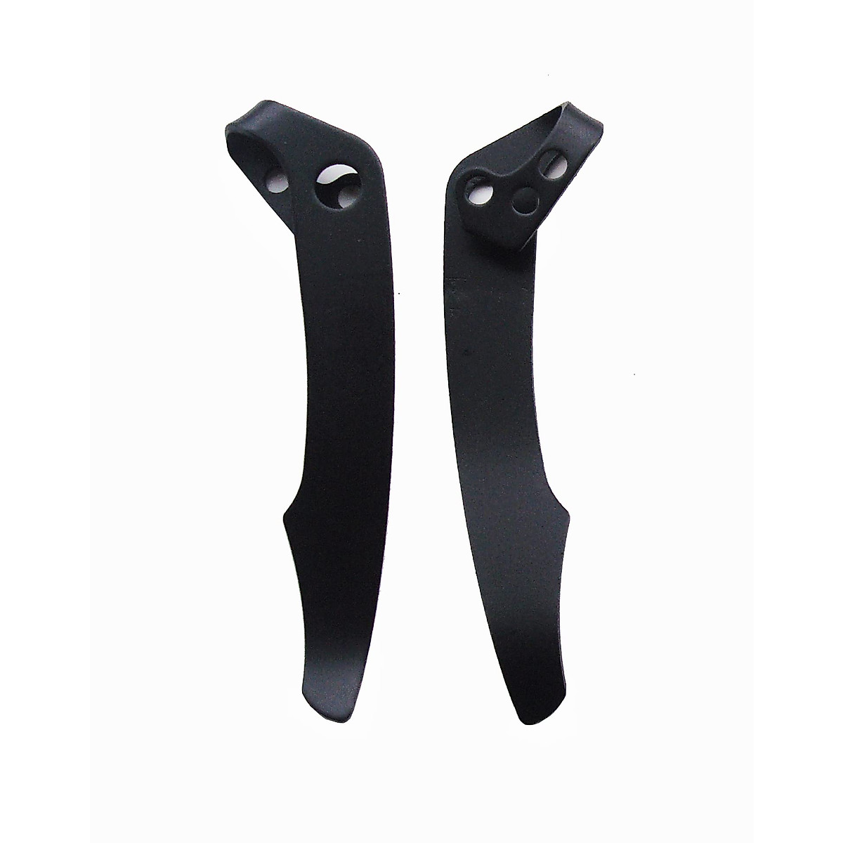 2 pcs EDC Deep Carry Pocket Clip for Voyager Knife Pocket Knife Clip Folding Knife Screw Clips for Knife Maker and DIY Folding Knives with 6 Screws