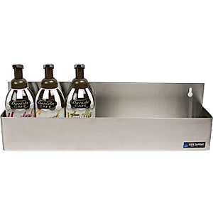 San Jamar Stainless Steel Speed Rails, 5 Quarts, Silver
