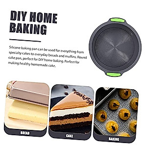 UPKOCH Silicone Cake Mold Silicone Cake Pan Silicone Pans for Baking Bread Loaf Pans for Baking Muffin Pan Cake Baking Pan Bread Pan Oven Baking Pan Cake Molds Non-stick Silicone Mold
