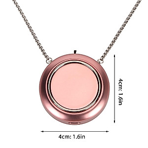 Purifier Necklace, Wearable Air Purifier Necklace Portable Air Purifier Necklace Personal Small Air Purifiers Rechargeable Quiet Mini Negative Ion Purifier for Car Office Travel