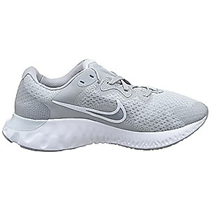 Nike Women's Renew Run 2 Running Shoes, Wolf Grey/White-Pure Platinum, 7 M US