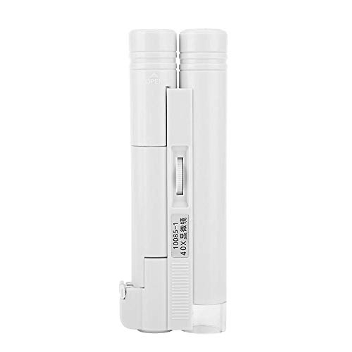 Wireless Digital Microscope, 40X Zoom Pocket-Sized LED Microscope Magnifier Micro Lens for Universal Mobile Phones 5.4x2.0x0.8in