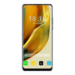 CHICIRIS Mix 4 Phone, Unlocked Cell Phone 16GB 1T Face Recognition Black for Study (Black)