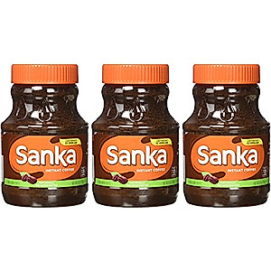 Sanka Decaf Instant Coffee (8 oz Jars, Pack of 4)