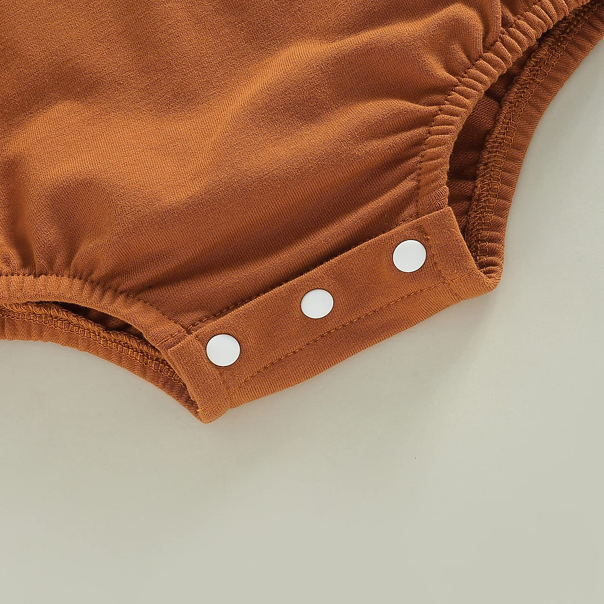 Kuriozud Newborn Baby Boy Girl Sweater Romper MAMAs Coffee Date Oversized Sweatshirt Fall Winter Clothes Valentines Day Outfit (Mama's Coffee Date Brown, 0-3 Months)