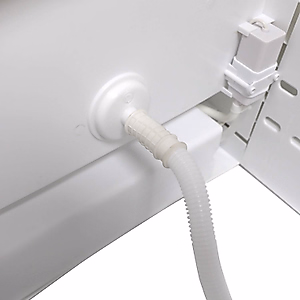 HTTMT- Washstand Self-Care Station Portable Wash Basin For Child Kids Baby Toddler KEarly Training Learning Plastic Washbasin Simulation Towel Shelf [P/N: ET-BABY007-WHITE]