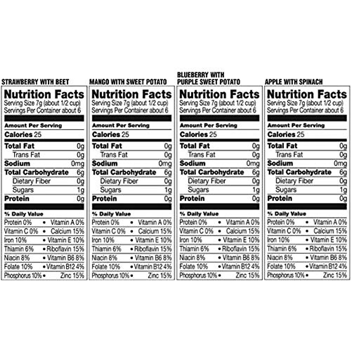 Plum Organics Super Puffs Variety Pack, 1.5 Ounce (Pack of 8)