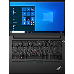 2021 Lenovo ThinkPad E14 Gen 2, 14.0" FHD, 11th Gen i7-1165G7, 16 GB DDR4, 512 GB, WiFi 6, USB 4/Thunderbolt 4, Win 10 Pro - Black