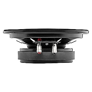 DS18 PRO-CF6.4SL 6.5" Slim Speaker 500 Watts RMS Max Power 4-Ohms Carbon Fiber Cone Water Resistant Mid-Bass Loudspeaker - Great Speaker for Motorcycles and Powersports - 1 Speaker