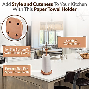 Bird Style Paper Towel Holder, Wood Paper Towel Holder, Farmhouse Paper Towel Holder, CounterTop Kitchen Paper Towel Holders, Paper Towel Holder Stand, Paper Towe