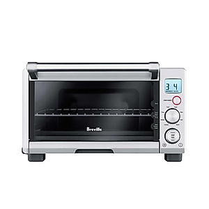 Breville Compact Smart Toaster Oven, Brushed Stainless Steel, BOV650XL