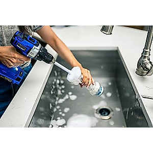 RotoScrub Bottle Brush - Drill Accessory - Clean Water Bottles, Coffee Mugs, Cups, Pots, Glasses, Jars, Blenders & Pitchers