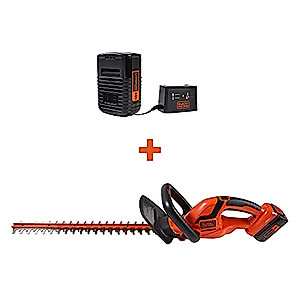 BLACK+DECKER 40V MAX Hedge Trimmer, 22IN (LHT2240C)
