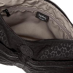Kipling Womens WomenÂ’s Izellah Crossbody Bag, Super Light Everyday Purse, Nylon Shoulder Bag, Signature Emb, 13 L x 9 H 4.75 D US