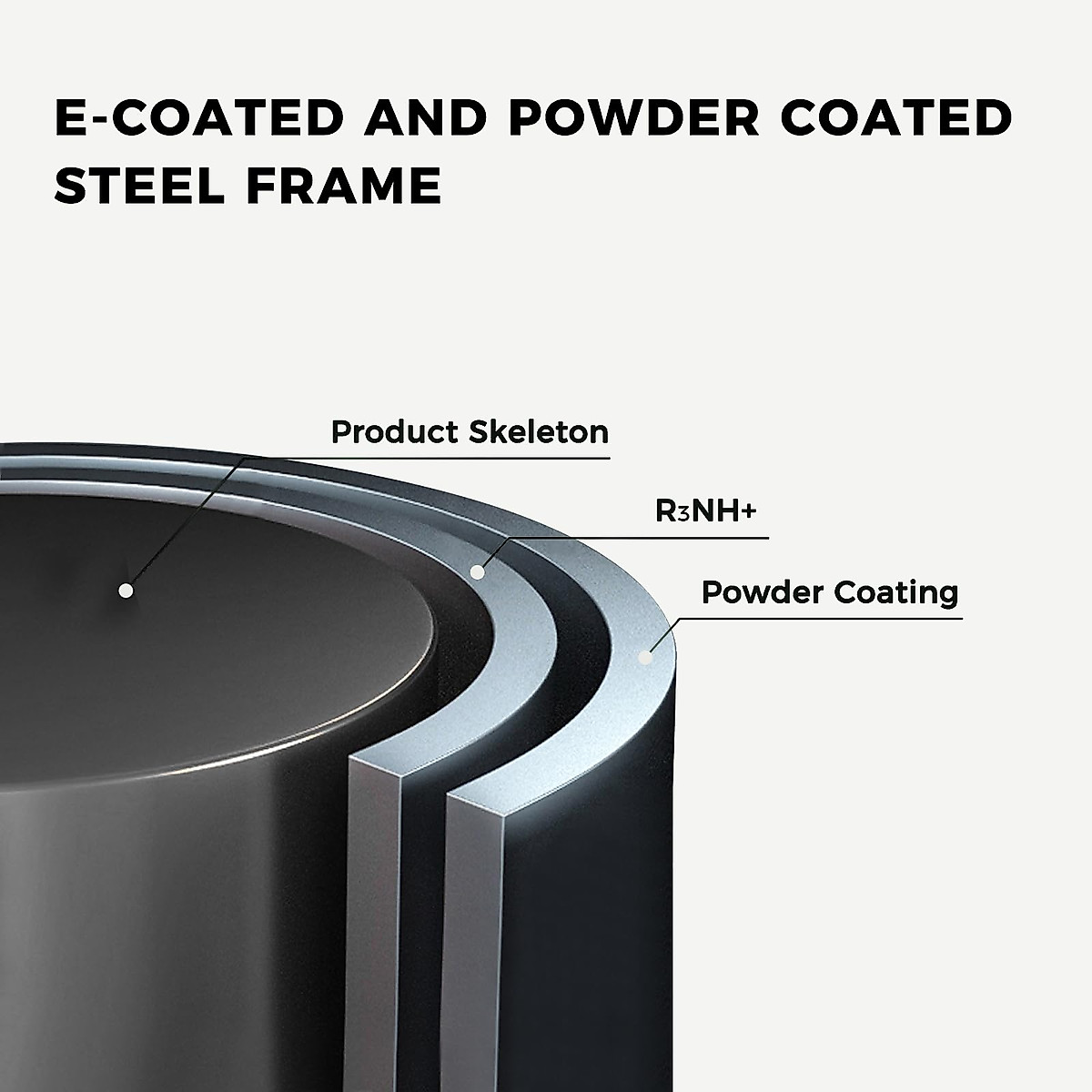 Grand patio 7-Piece Outdoor Dining Set, 6 Extra-Wide Foldable Chairs & 1 Extendable Table, UV-Resistant Mesh Patio Furniture Set, Wood Grain Tabletop for Garden, Yard and Terrace, Black