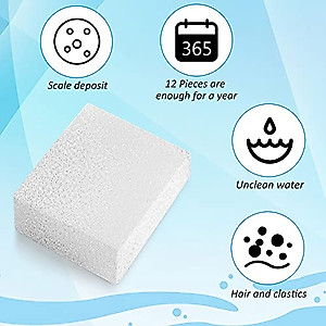 Mudder Pet Replacement Sponge Filters Replacement Pre Filter Sponges for 67oz/ 2L Pet Water Fountain Cat Water Foam Filter Dog Drinking Water Sponge Foam Filters for Pet Dog Cat Fountain (12)