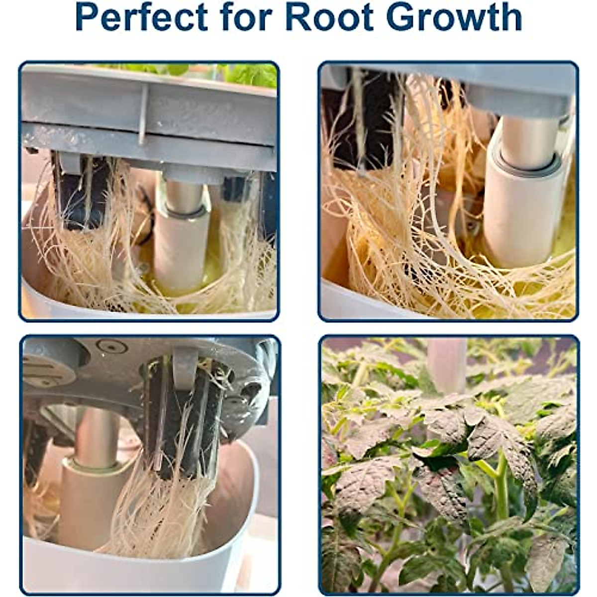 FAFAGRASS Grow Sponges 30 Pcs Replacement for Aerogarden, Eco-Friendly Seed Pods for Indoor Garden Grow Sponges for Hydroponics Growing System Seed Starter kit