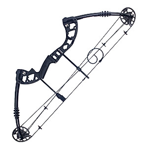 SinoArt Compound Bow 30-55lbs 24"-29.5" Archery Hunting Equipment Max Speed 310fps with Accessories Right Handed