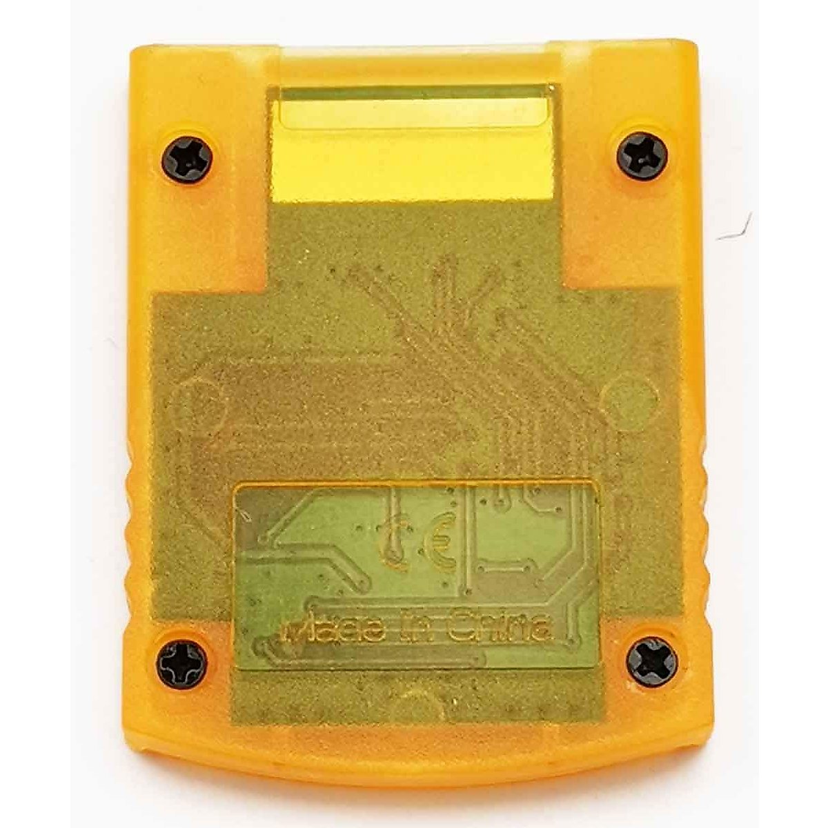 Aisicondan 1024MB(16344 Blocks) High Speed Gamecube Storage Save Game Memory Card Compatible for Nintendo Gamecube & Wii Console Accessory Kits -Yellow