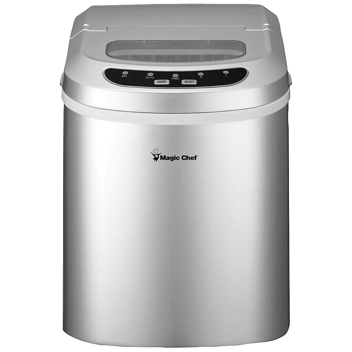 Magic Chef MCIM22SV 27Lb-Capacity Portable Ice Maker