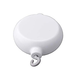 SAMYO Baby Crib Baby Bedding Battery-Operated Musical Mobile Rotary Music Box Plays 35 Tunes Volume Adjustable (Without Arm)