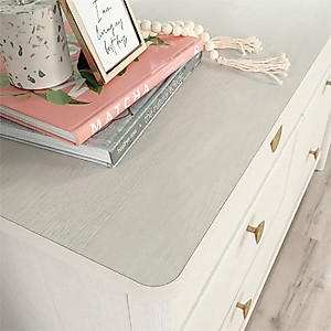 Sauder Dover Edge 6-Drawer Engineered Wood Dresser in Glacier Oak Finish