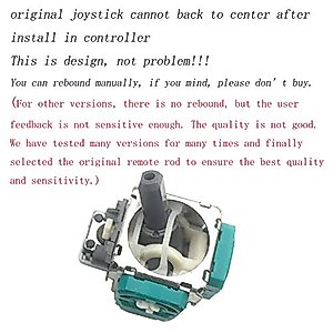 Onyehn Xbox One Controller Joystick Replacement,4pcs 3D Analog Joysticks Sensor Replacement Parts for Xbox one Controller(with T6 T8 Screwdriver Kit)