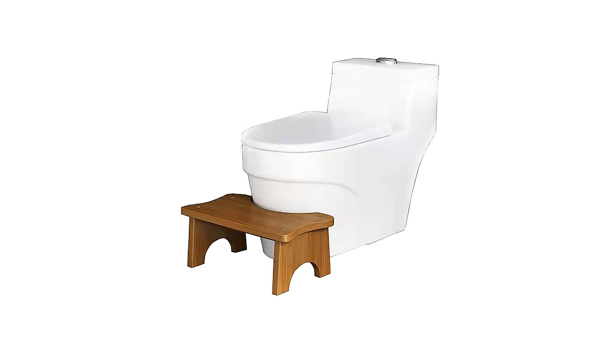 Eco-Friendly Wooden Toilet Stool for Families