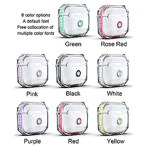 AIPNIS Custom Photo AirPods Pro Case,Personalized Transparent TPU Shockproof Protective Case Gift,for Airpods Pro Cover, with Hand Rope