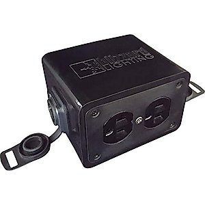 Blizzard Lighting Blizzard Lighting Drop-True Powercon, Black