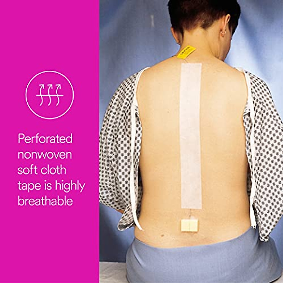 3M™ Medipore™ H Soft Cloth Surgical Tape 2862, 2 inch x 10 yard (5cm x 9,1m), 12 Rolls/Case