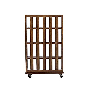 Liberty Furniture Industries Arlington House Open Bookcase, W37 x D15 x H60, Medium Brown