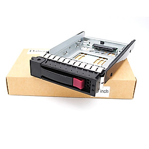 3.5" 373211-001 Hybrid Tray Caddy with 654540-001 2.5" SSD to 3.5" SATA for HP ProLiant DL140 G3 DL320 G4 DL160 G5 DL160 G6 DL370 ML370 DL145