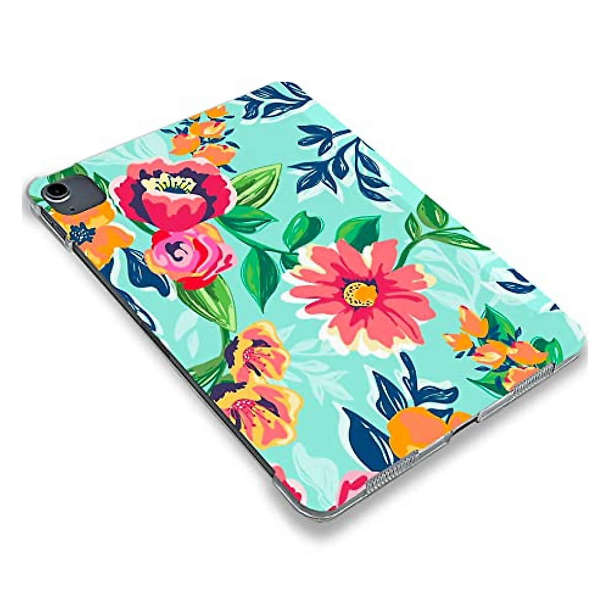 Abstract Flowers Painted case Compatible with iPad Mini Air Pro 7.9 8.3 9.7 10.2 10.9 11 12.9 inch Pattern Cover New 2022 2021 Trifold Stand 3 4 5 6 7 8 9 Generation 220 (11" iPad Pro 1/2/3 gen)