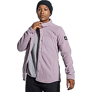 Burton Women's Standard Hearth Snap-Up Fleece Shirt, Elderberry, X-Small