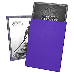 Ultimate Guard Katana Card Sleeves, 100 Standard Size TCG Sleeves, 66 x 91mm, Blue Back, Tournament Sleeves, No PVC & Acid-Free, High Clarity
