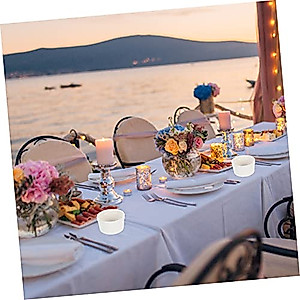 NOLITOY 5pcs Plastic Trifle Bowl Plastic Soup Bowls Ceramic Rice Bowl Ceramic Soup Bowl Chic Soup Bowls Small Bowl Baking Bowls Pudding Bowl Rummy Hand-pulled Noodle Ceramic Plate White