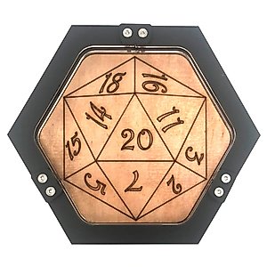 C4Labs Mini Personal Size Gaming D20 Dice Tray