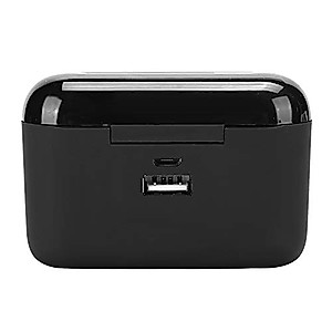 Zopsc Black Sports Earphone, Headphone, Easy to Hide 120h Standby Time (Black)