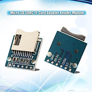 10pcs Micro SD SDHC TF Card Adapter Reader Module with SPI Interface Level Conversion Chip Compatible for Arduino Raspberry PI