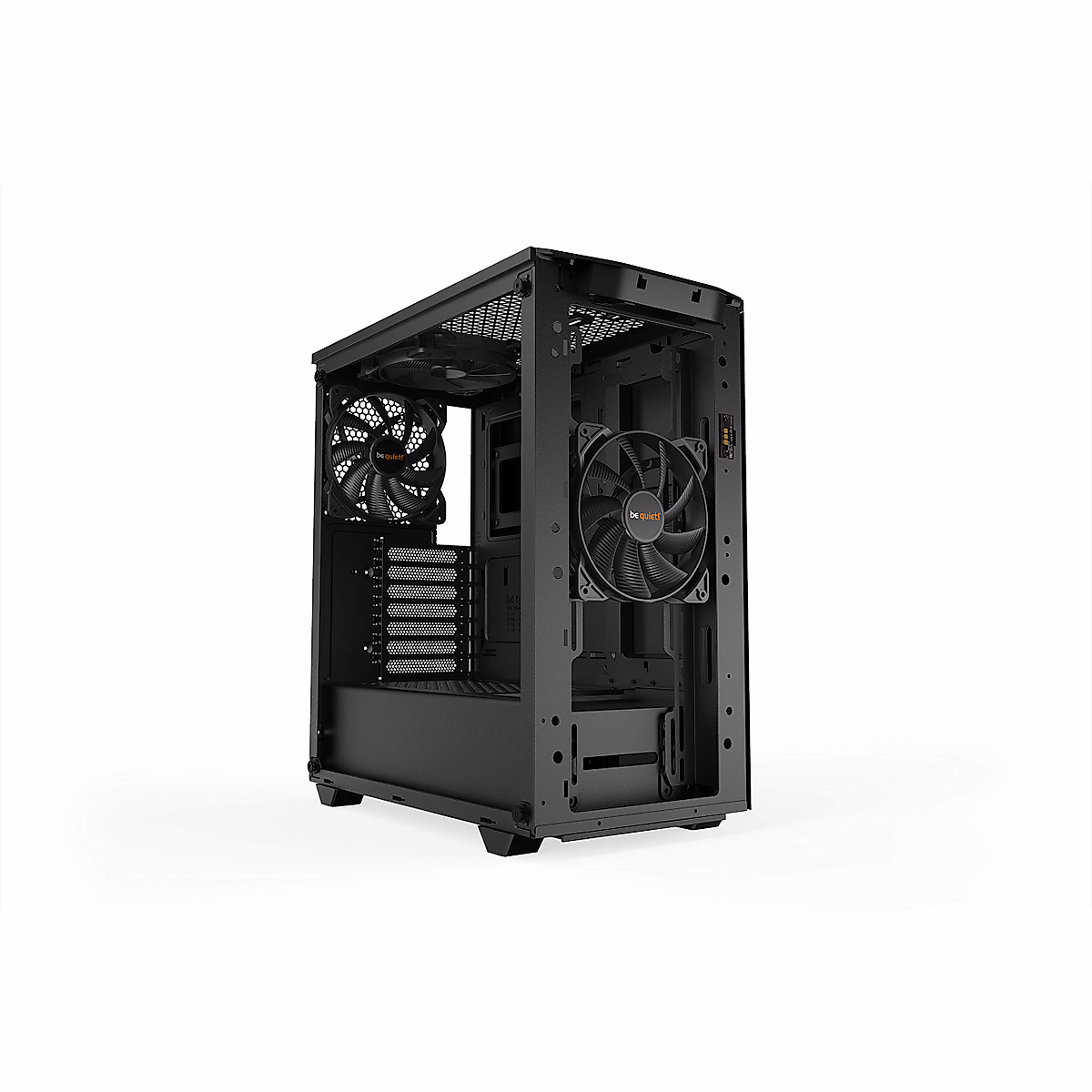 be quiet! Pure Base 500DX ATX Mid Tower PC case | ARGB | 3 Pre-Installed Pure Wings 2 Fans | Tempered Glass Window | Black | BGW37