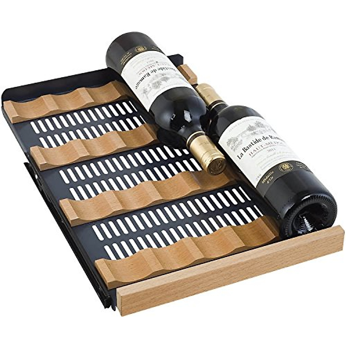 Allavino 15" Wide FlexCount II Tru-Vino 30 Bottle Single Zone Black Wine Refrigerator