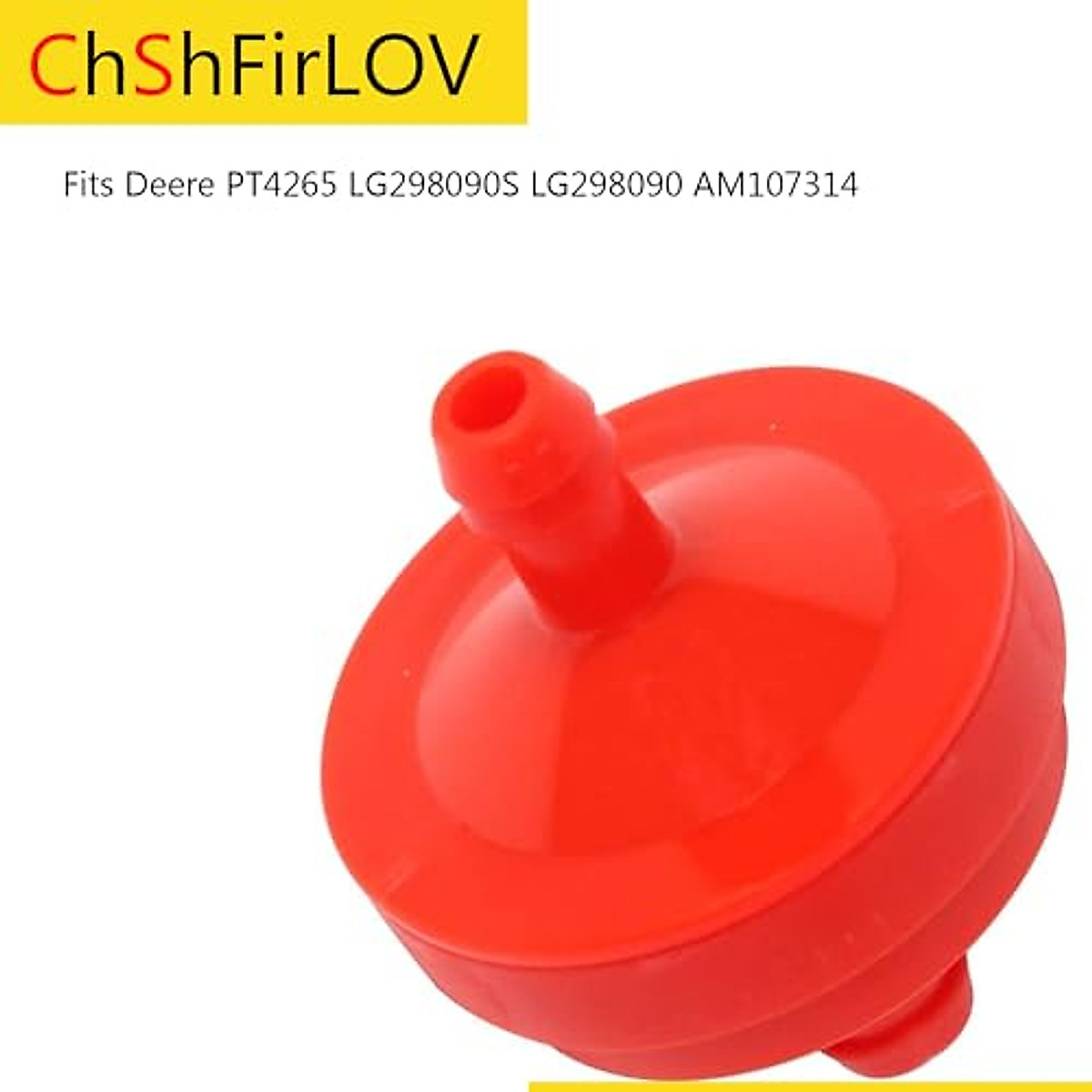 394358 AM38708 298090 Lawn Mower 1/4" Inline Gas Fuel Filter for B & S BS 394358S 5098K 7-6572 1/4" Inline Gas 75 Micron Assembly (2/Pack)