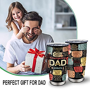Gifts For Dad, Dad Joke Gifts Coffee Tumbler 20OZ, Dad Birthday Gift, Gift For Dad, Dad Gifts From Daughter Son, Dads Birthday Gifts Ideas, Father's Day Gifts, Father Birthday Gift Travel Mug (1PC)